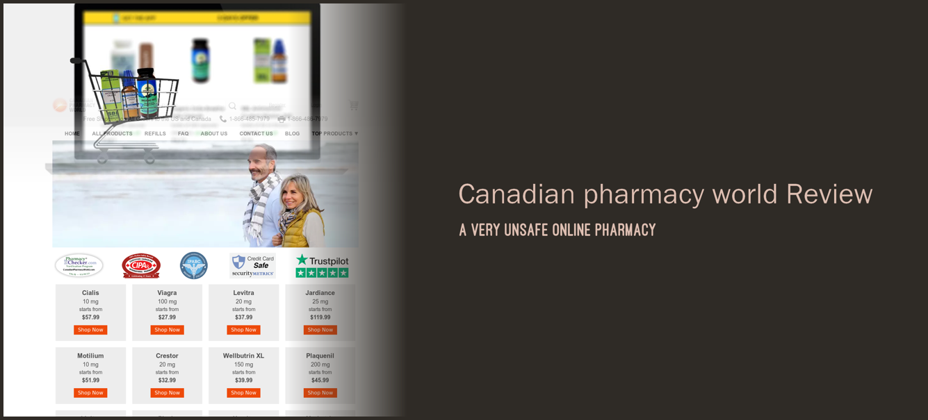 Canadian Pharmacy World Review - A Very Unsafe Online Pharmacy « Cal ...